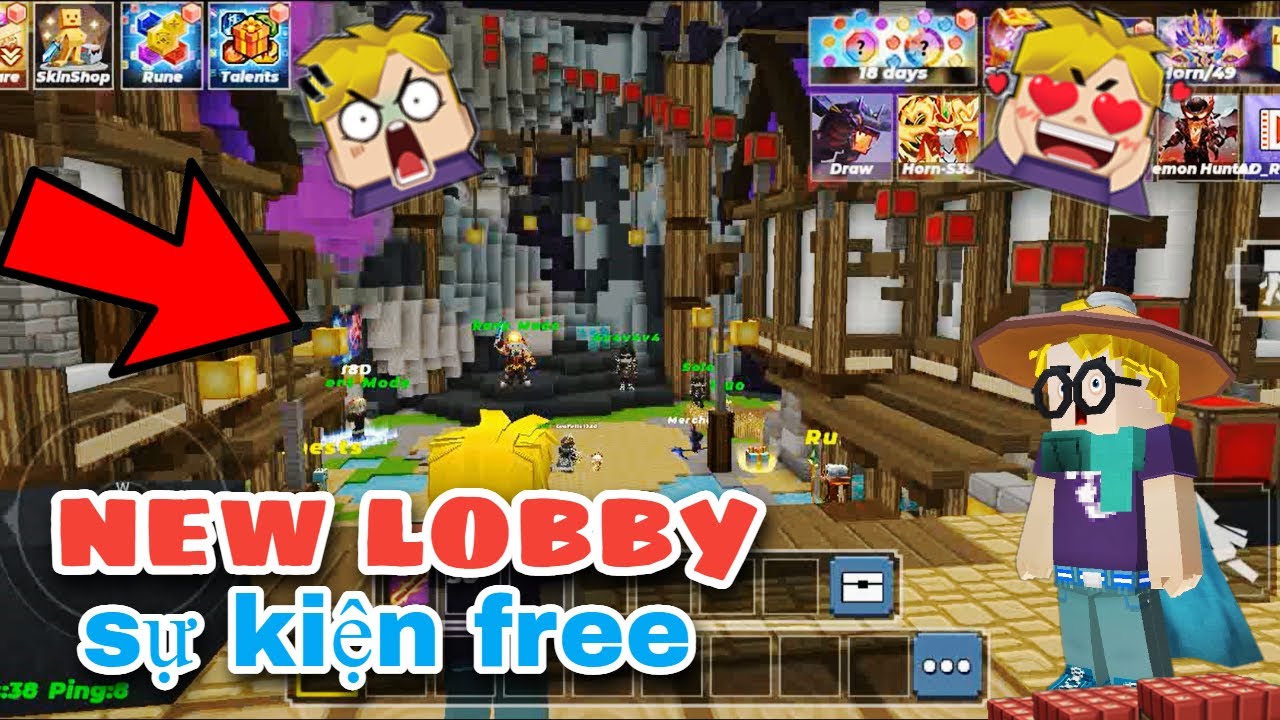 UPDATE LOBBY BEDWARS 😱 - YouTube