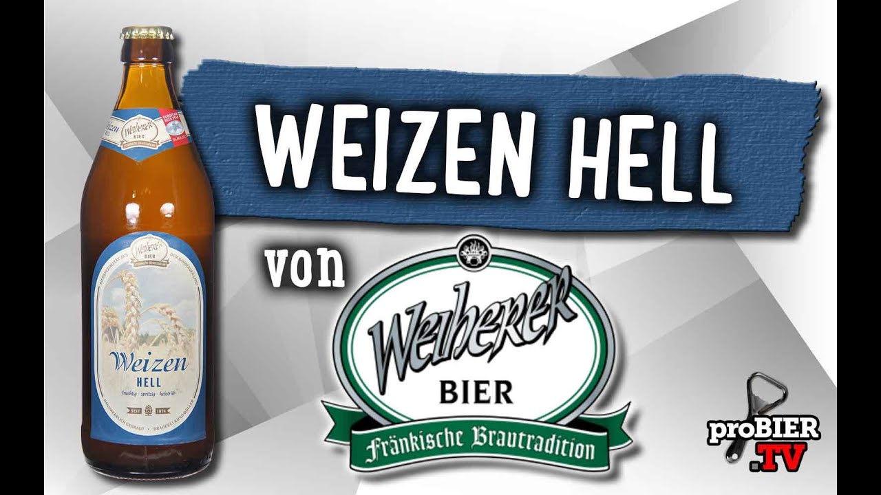 Weiherer Weizen Hell von Brauerei Kundmüller | Craft Bier Verkostung #1476 - YouTube