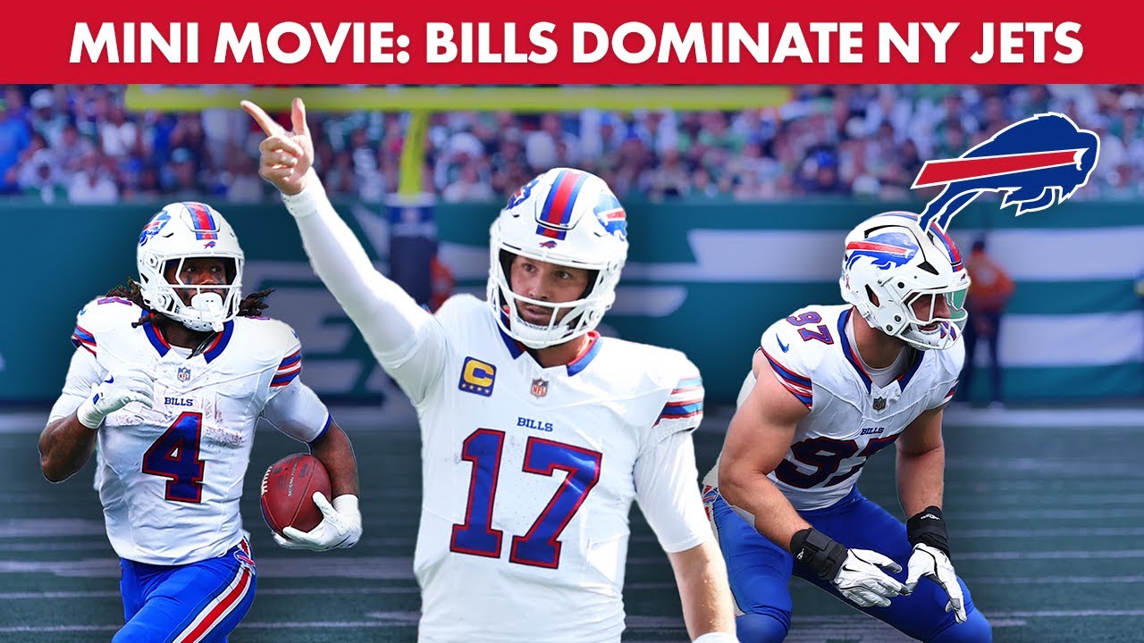 Relive The Buffalo Bills Dominating Win Over The New York Jets In Week 2 Of The 2025 Season!