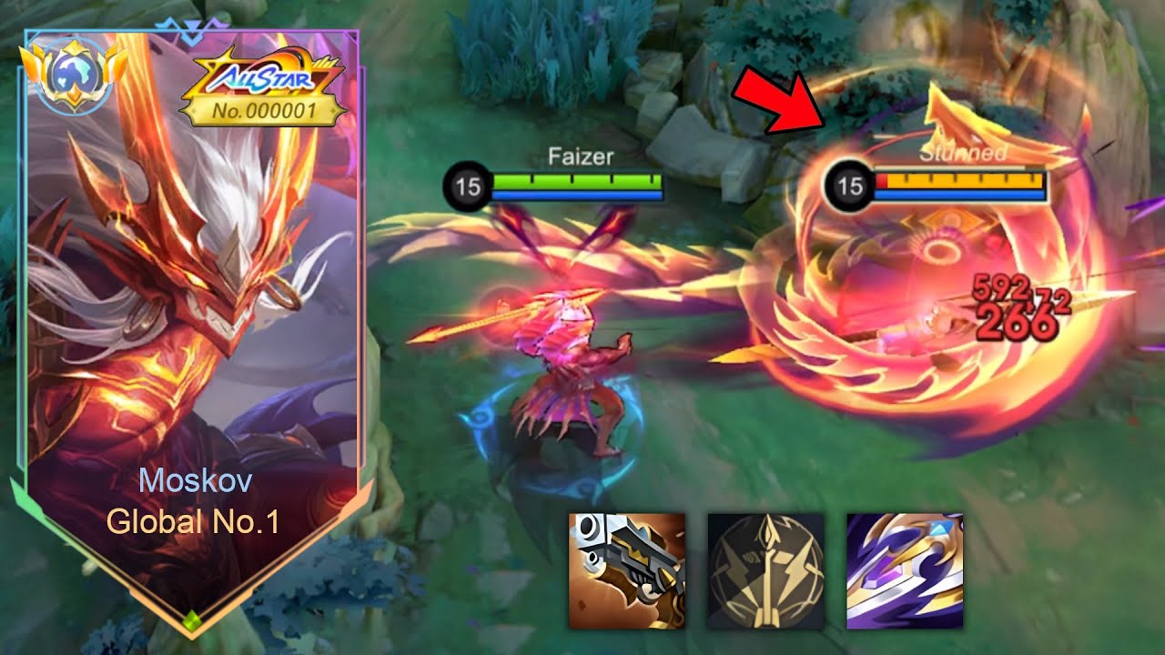 NEW MOSKOV BEST 1 HIT BUILD 2024 (recommended build) - MLBB - YouTube