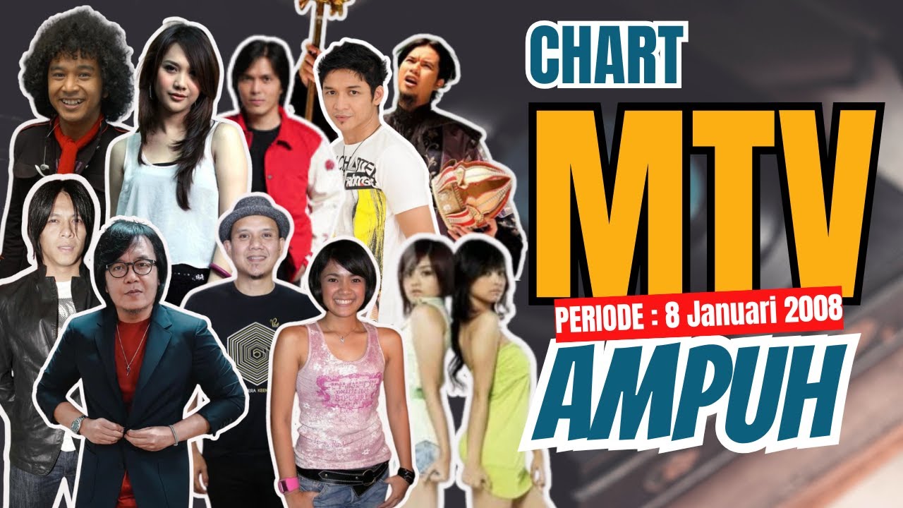 CHART MTV AMPUH Periode 8 Januari 2008 - YouTube