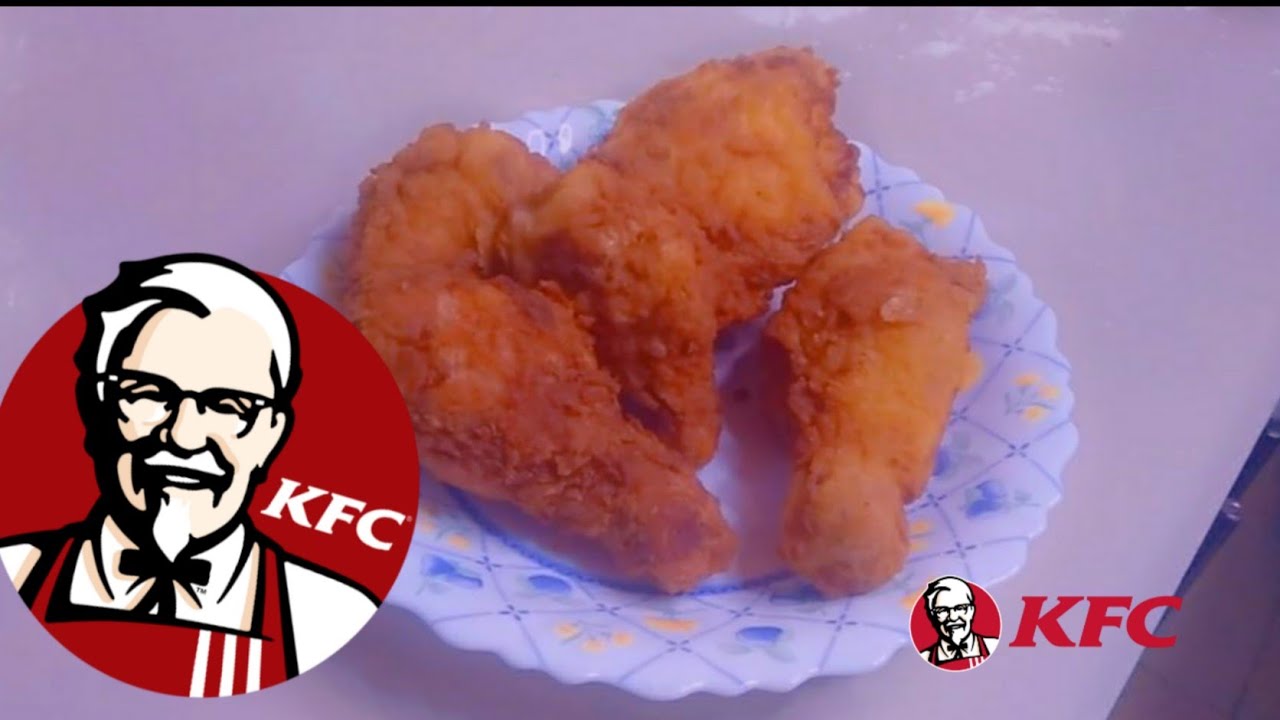How to make kfc fried chicken /kfc fried chicken recipe/Homemade kfc ...