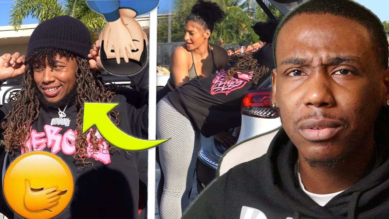 SMOOTH GIO LOST HIS MIND AND PUT ON YOGA PANTS TO PRANK OTHER MEN 😂 ...