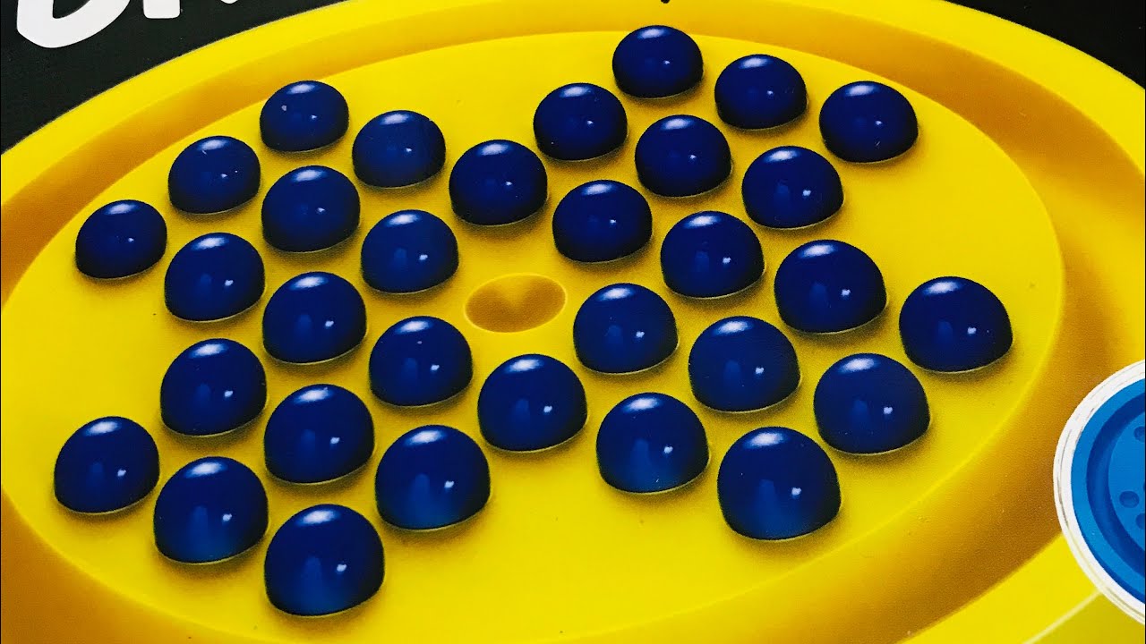 How to solve Brainvita game - YouTube