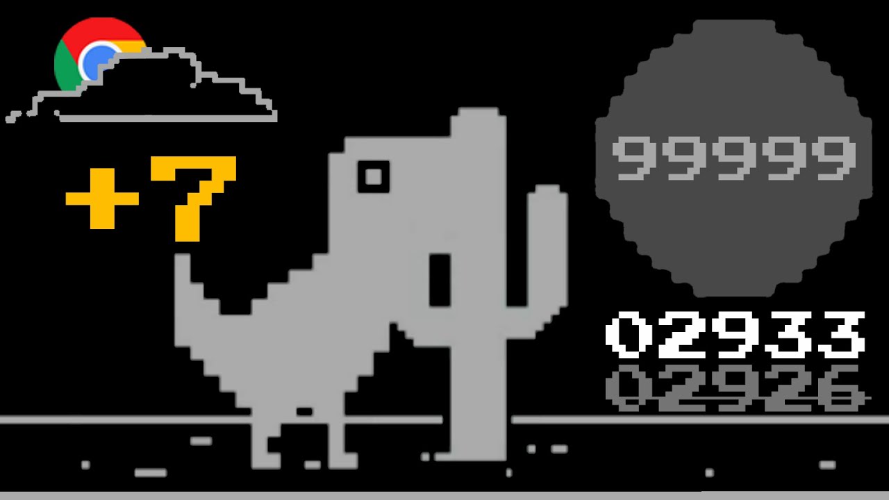 How A Lone Cactus Stopped My Dinosaur At A High Score Of 2933 In The ...