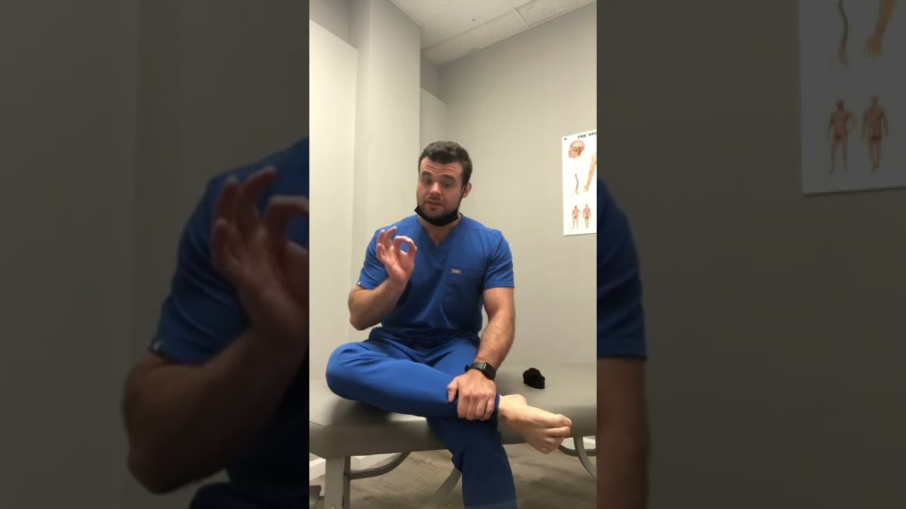 Ankle & Foot exercises (post op fixation) - YouTube