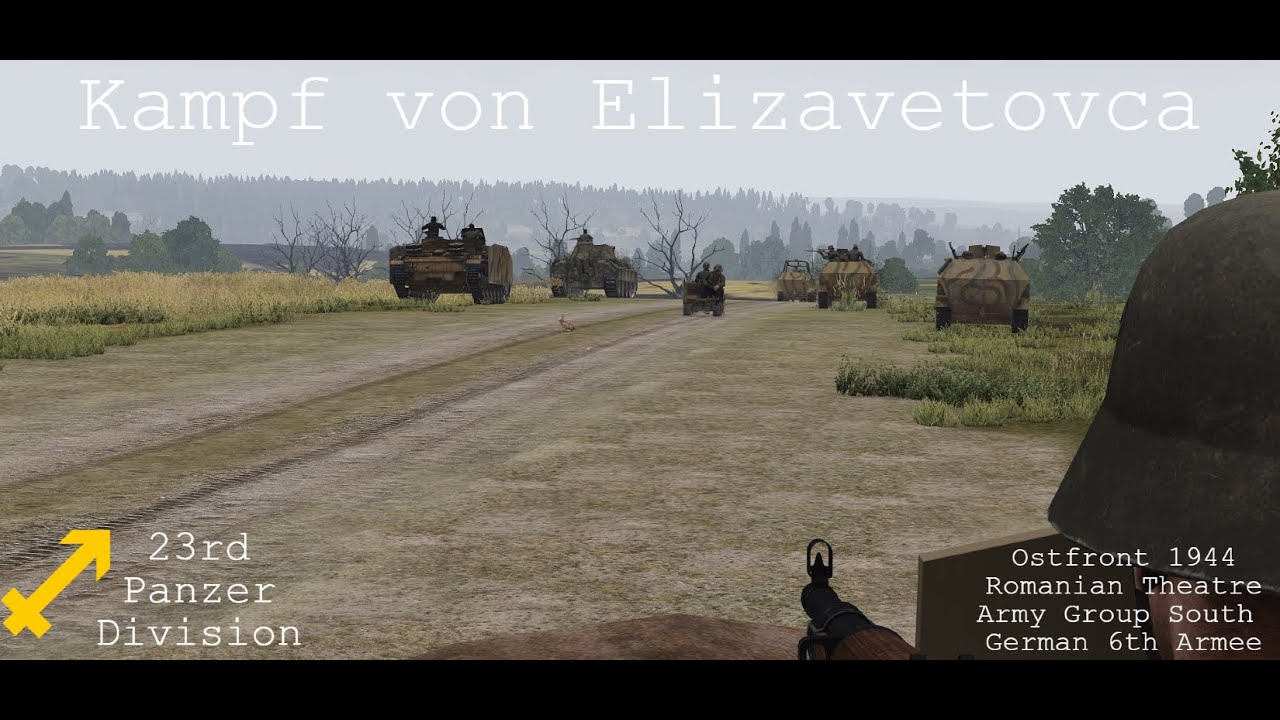 [23PzD] Arma 3 - Romanian Bridgehead "Kampf von Elizavetovca" - YouTube