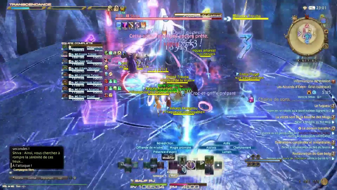 Final Fantasy 14 Shiva E8S [No voice] - YouTube