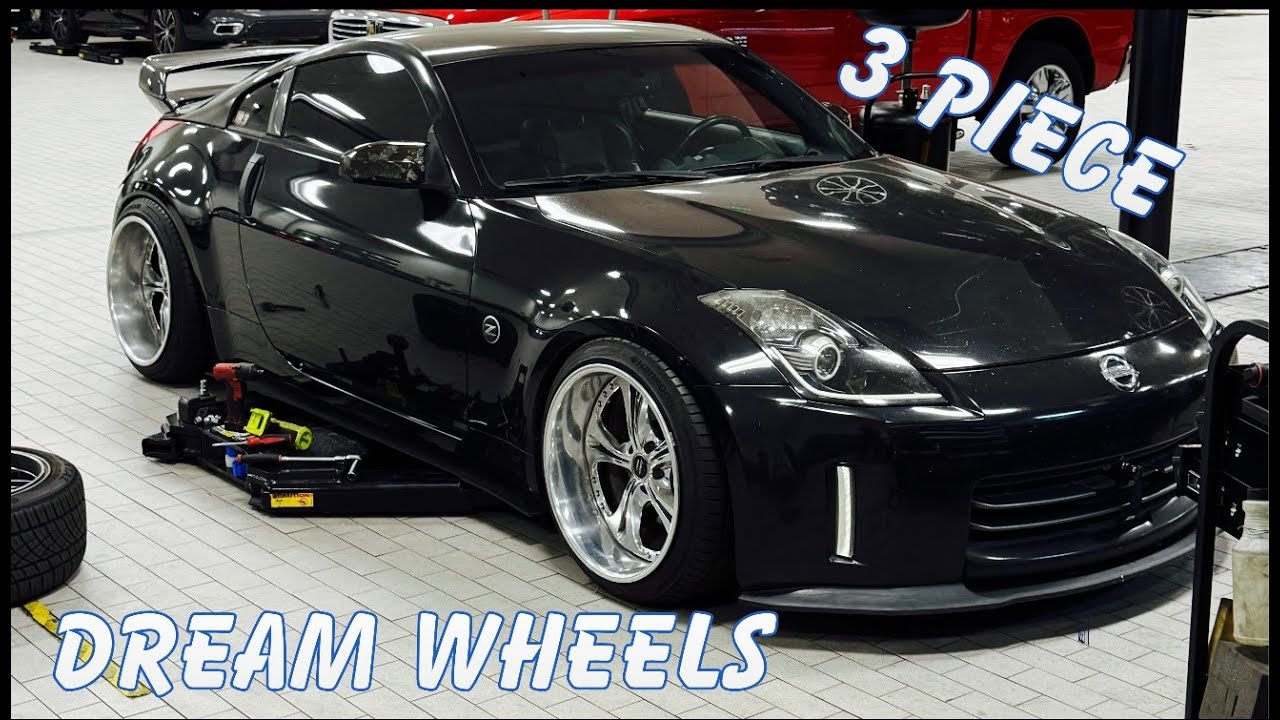 350Z Finally gets 3 piece but runs into a problem! (Part 1) - YouTube