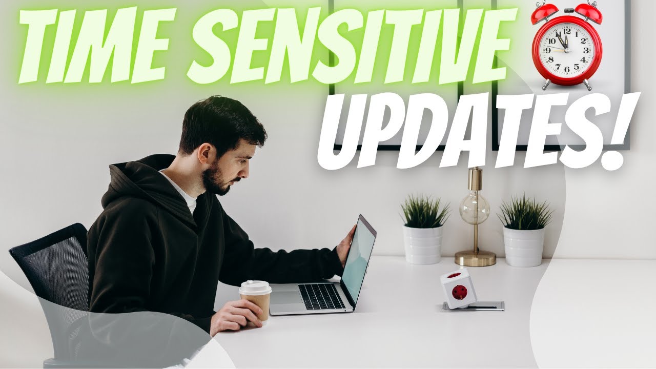 TIME SENSITIVE PLATFORM UPDATES - WATCH THIS ASAP!! - YouTube