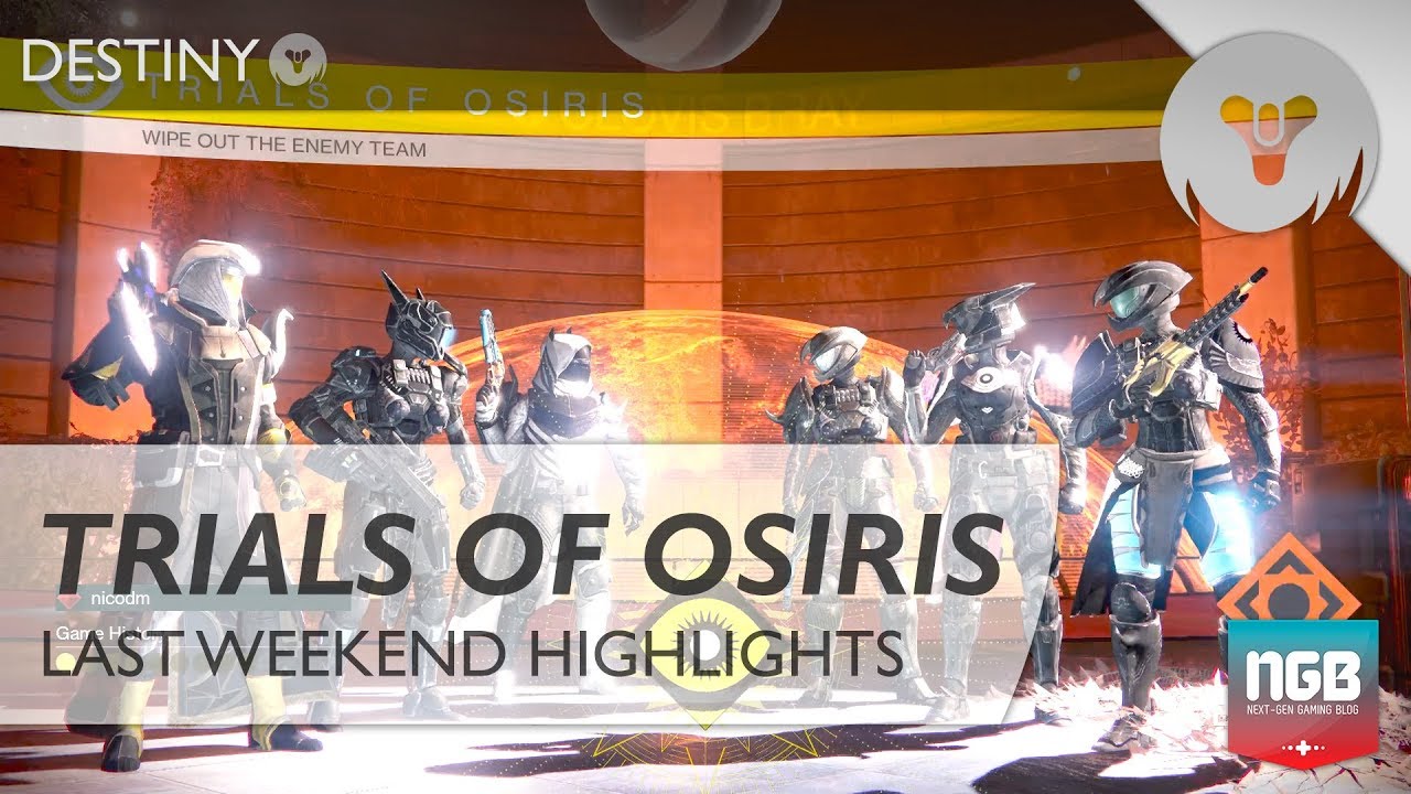 Destination Destiny - Trials of Osiris Last Weekend - Highlights - YouTube