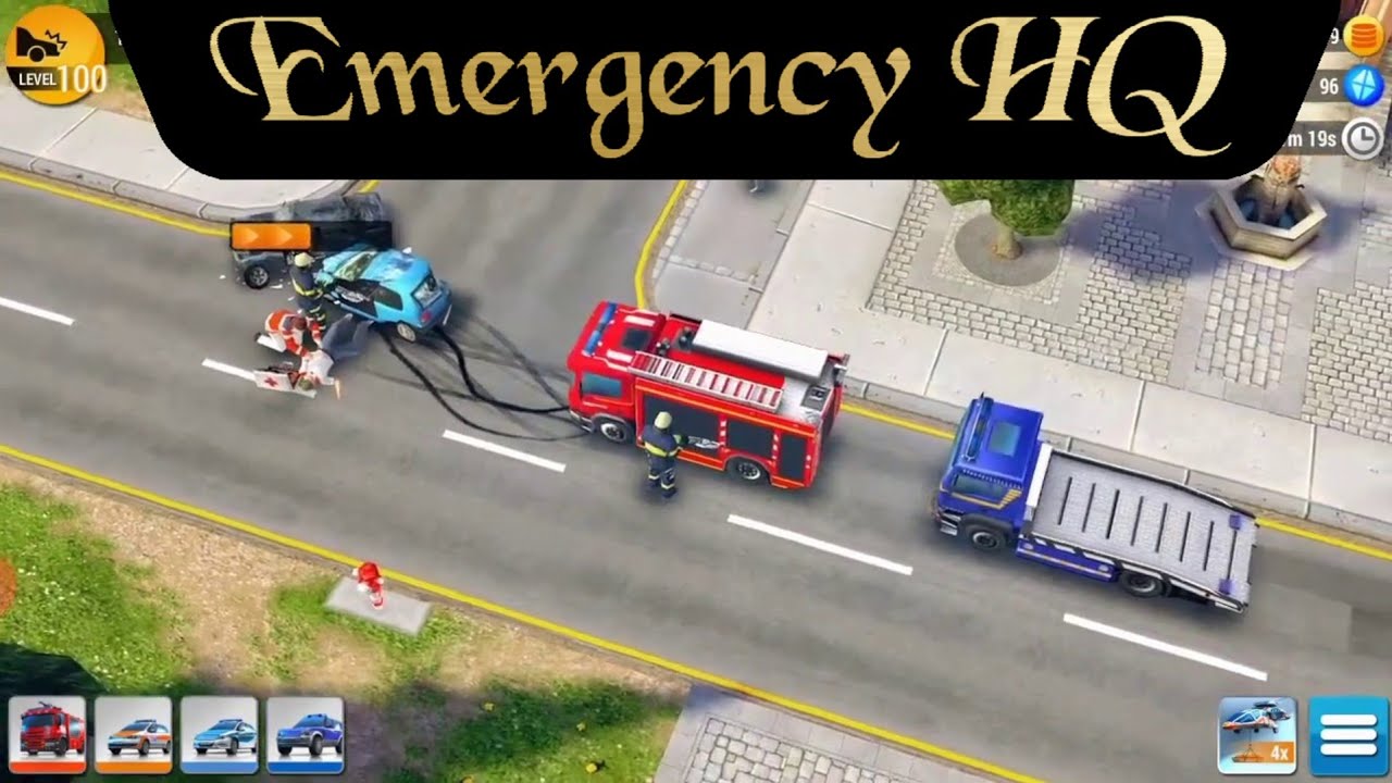 EMERGENCY HQ - free rescue strategy game - YouTube