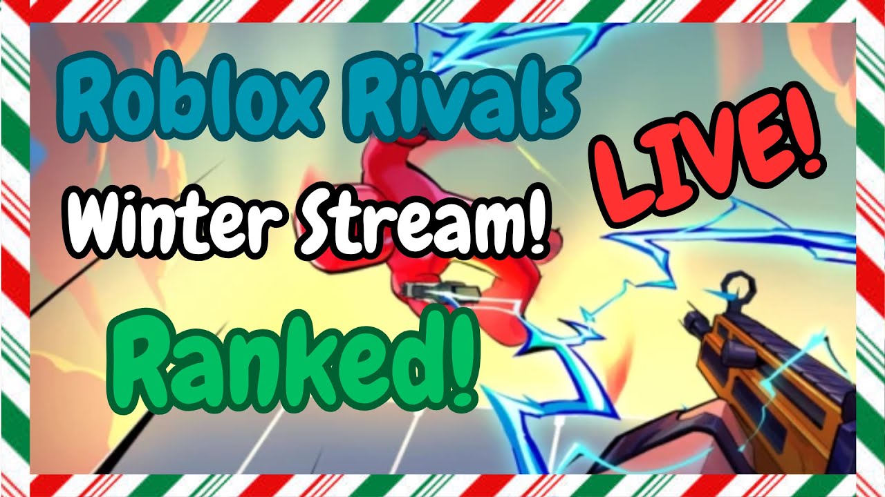 🔴 Roblox Rivals LIVE | Pushing in Ranked | Join Up and Play! - YouTube