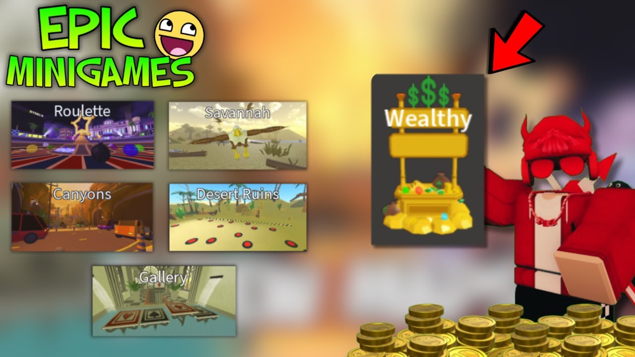 5 NEW MINIGAME MAPS + MORE FEATURES! [RBLX: Epic Minigames | May 5th ...