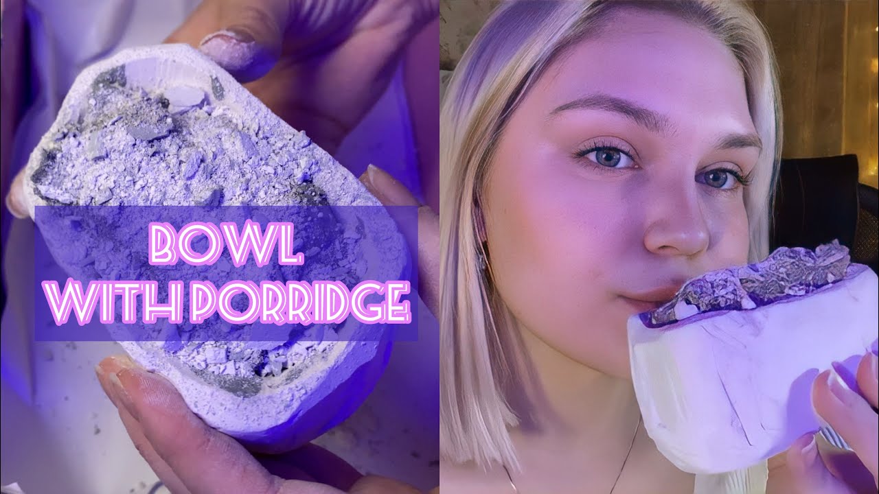 ASMR | BOWL WITH PORRIDGE 🥣 #asmr - YouTube