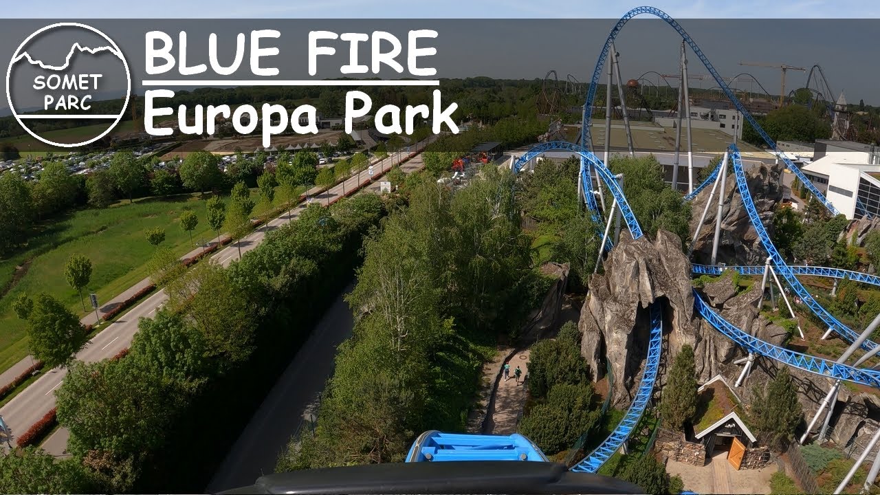 🎢 BLUE FIRE Europa Park onride 4K - YouTube
