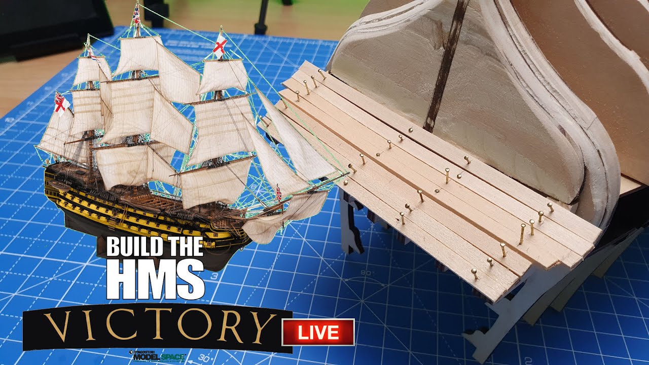 Build Lord Nelson's HMS Victory - Stage 20 - Completing the Hull Frame ...