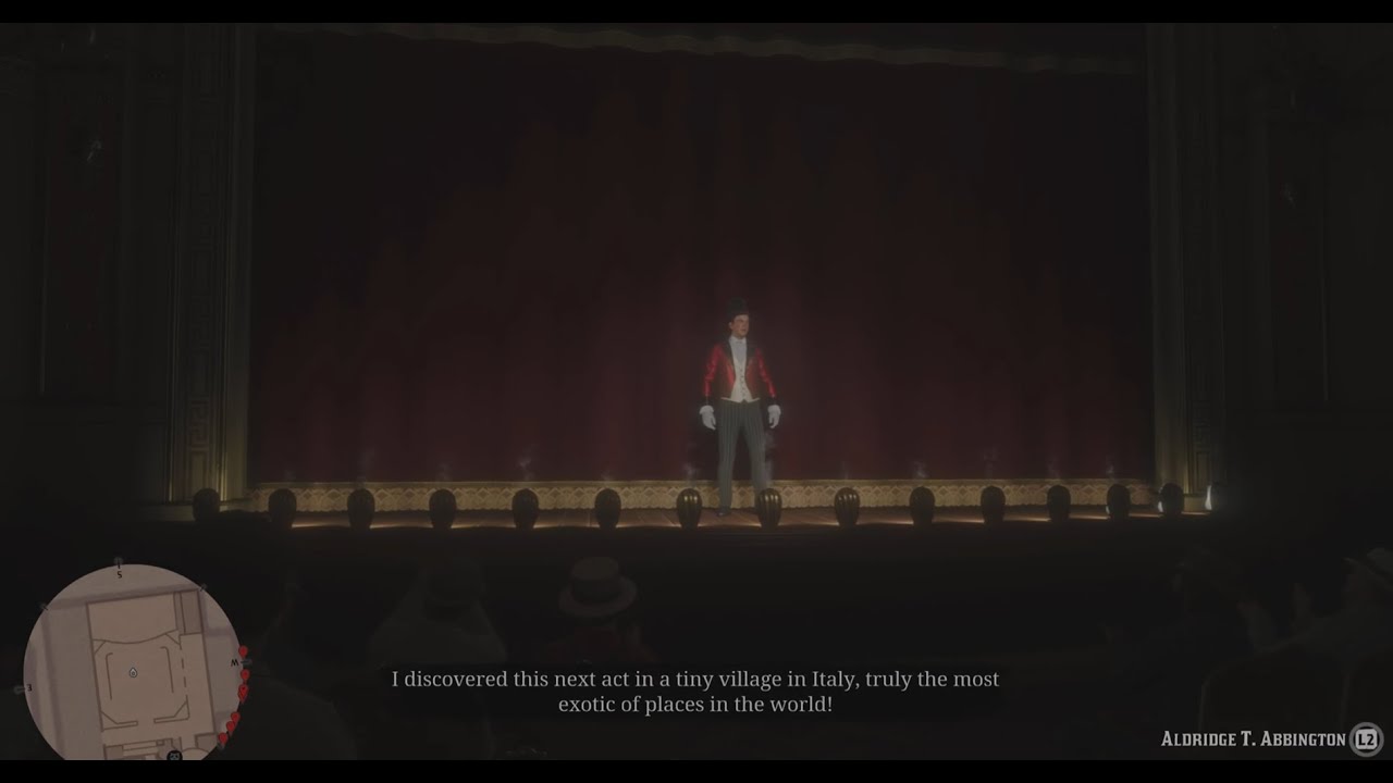 Red Dead Redemption 2 - Theatre featuring Benjamin Lazarus, Antoinette ...