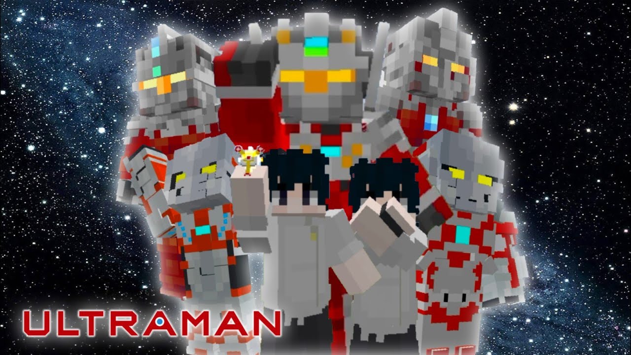 NEW ULTRAMAN NETFLIX IN MINECRAFT...| ULTRAMAN NETFLIX ADDON ...