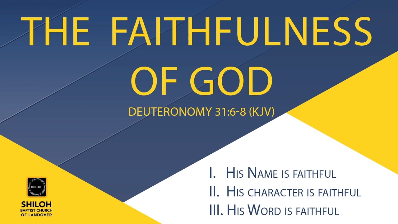 "THE FAITHFULNESS OF GOD" REV. STEPHANIE STANCIL 01/29/2023 - YouTube
