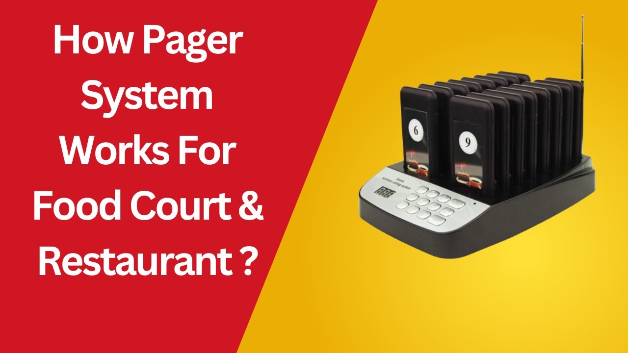 How Pager System Works For Food Court & Restaurant : DineBell Solution ...