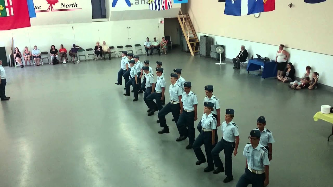 822 Tutor Squadron Drill Team - YouTube