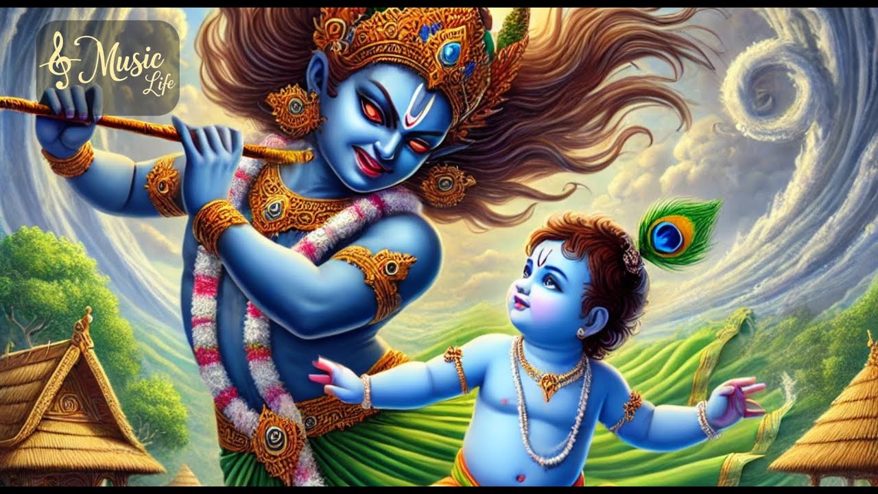 Trinavarta Vadh: A Tale of Baby Krishna's Bravery | Life of Krishna ...
