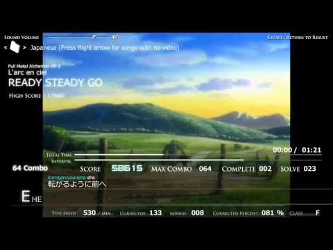 Typing Mania 5 Odyssey - Ready Steady Go - YouTube