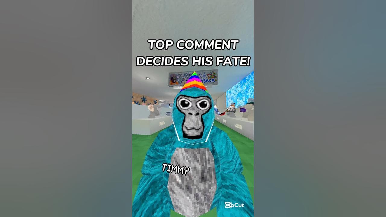 Top comment decides his fate #vr #gtag #shorts #gorillatag #reccommended #fyp - YouTube