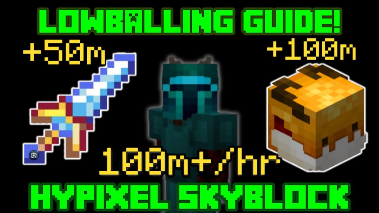 This Money Making Method makes 100m/hr! | Hypixel Skyblock Lowballing ...