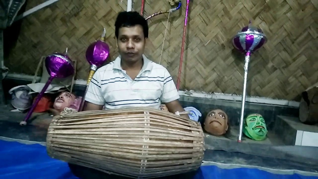 Khol Badan খোল বাদন (Gopajit das) - YouTube