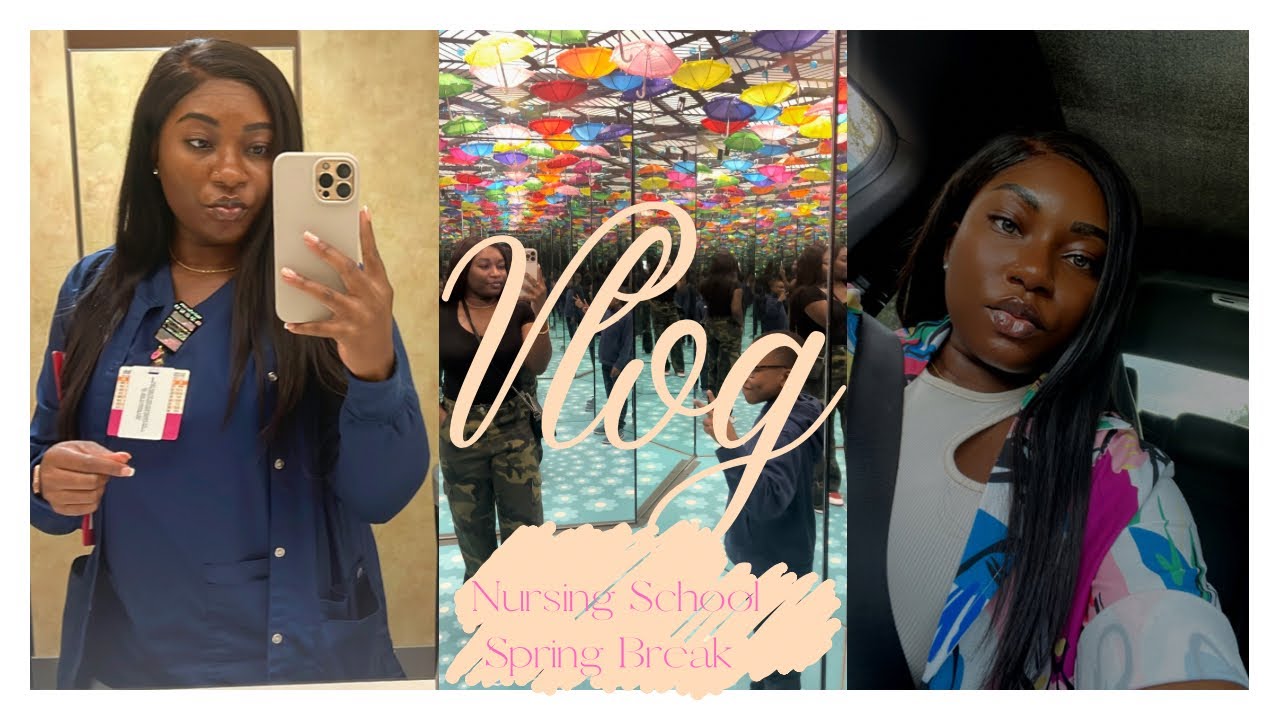 Nursing School | Med- Surg Blues | Spring Break Fun | OB | VaneSSUH ...