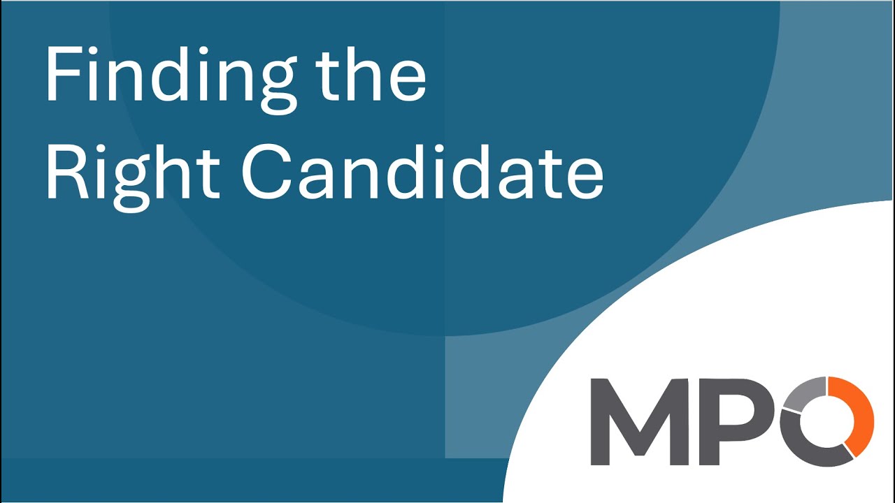 Finding the Right Candidate - YouTube