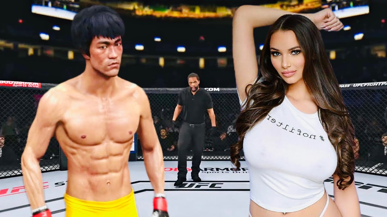 PS5 | Bruce Lee vs. Mary-Lynn Neil (EA Sports UFC 4) 🥊 - YouTube