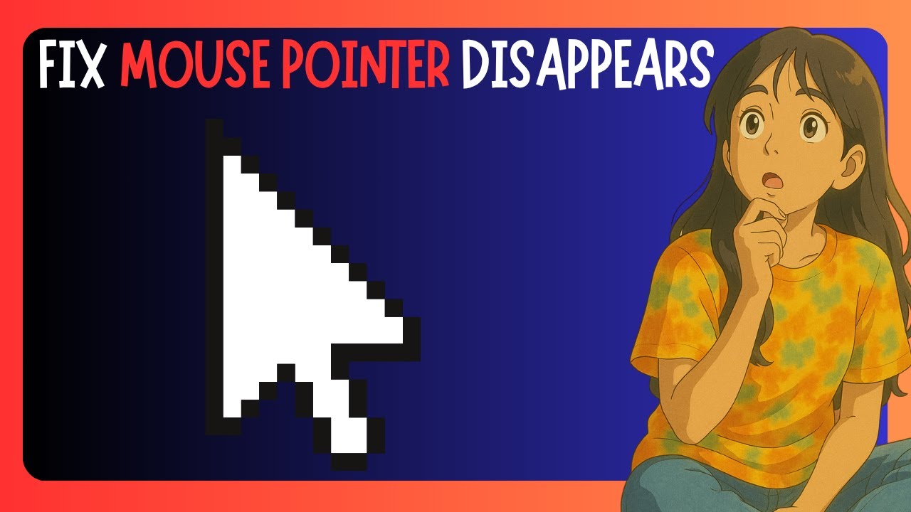 How To FIX Mouse Pointer Or Cursor Disappears On Windows Or Surface ...