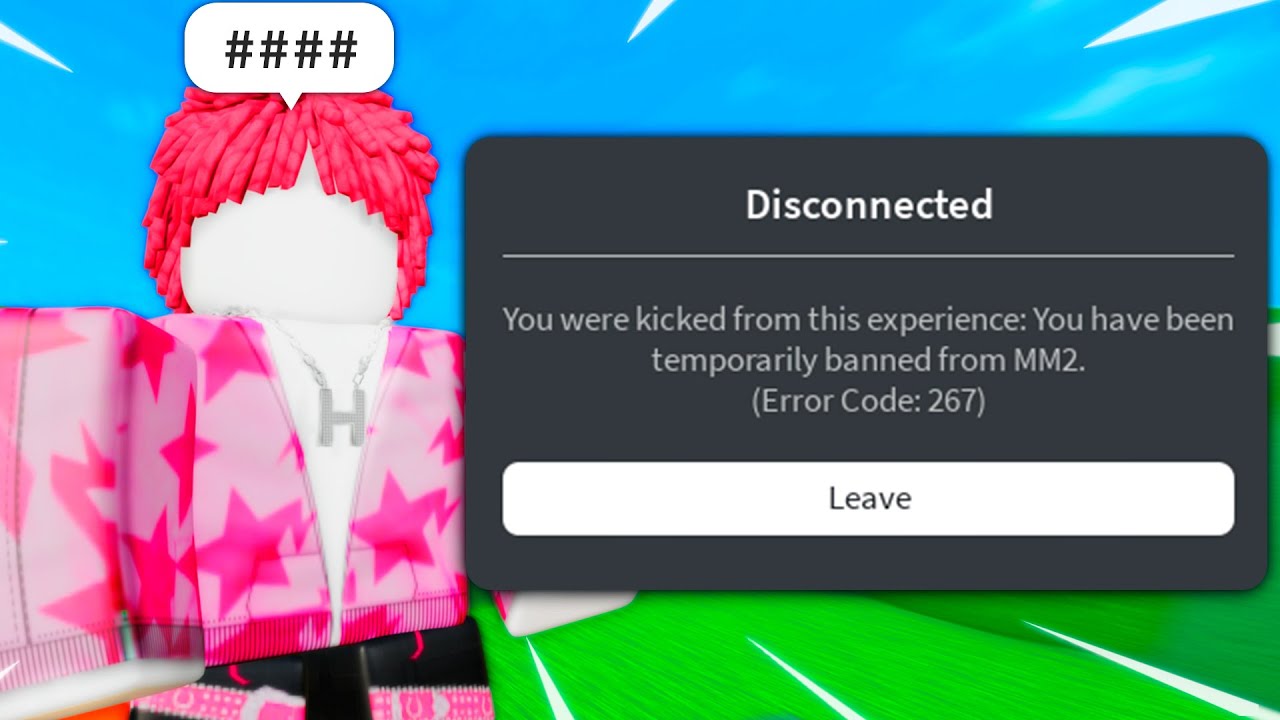 I Tried To Get Banned In MM2 Roblox And... - YouTube