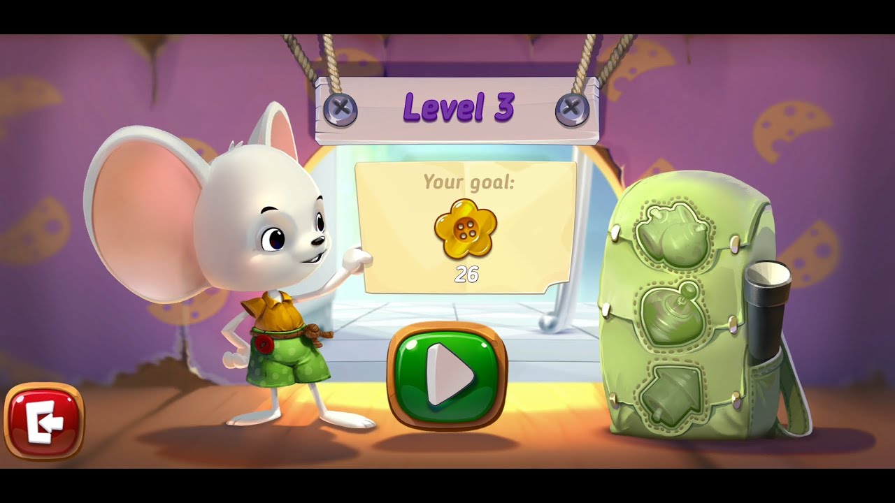 Mouse House Puzzle Story Level 3 - YouTube