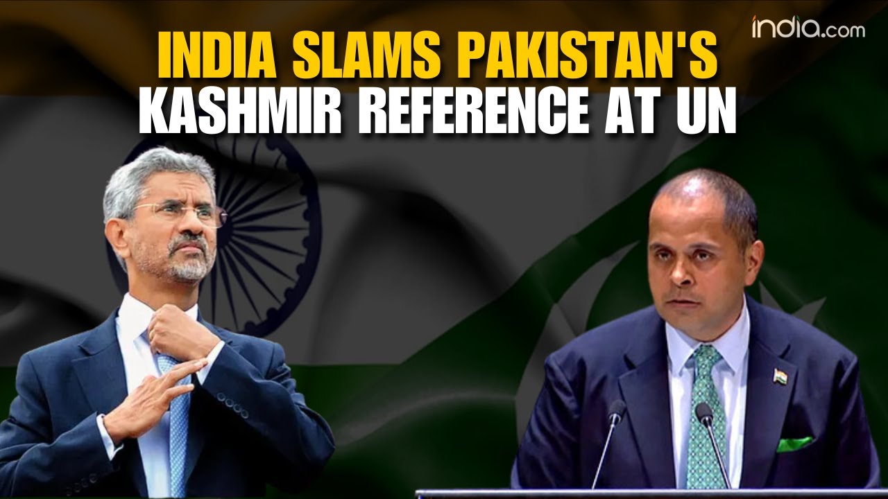 India slams Pakistan's Kashmir reference at UN | India-Pakistan ...
