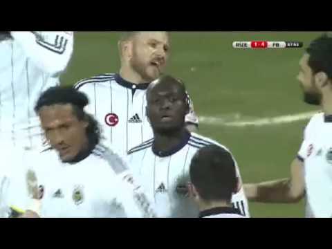 ZİRAAT TÜRKİYE KUPASI RİZESPOR 1 - 4 FENERBAHÇE MAÇ ÖZETİ 11 ŞUBAT 2015