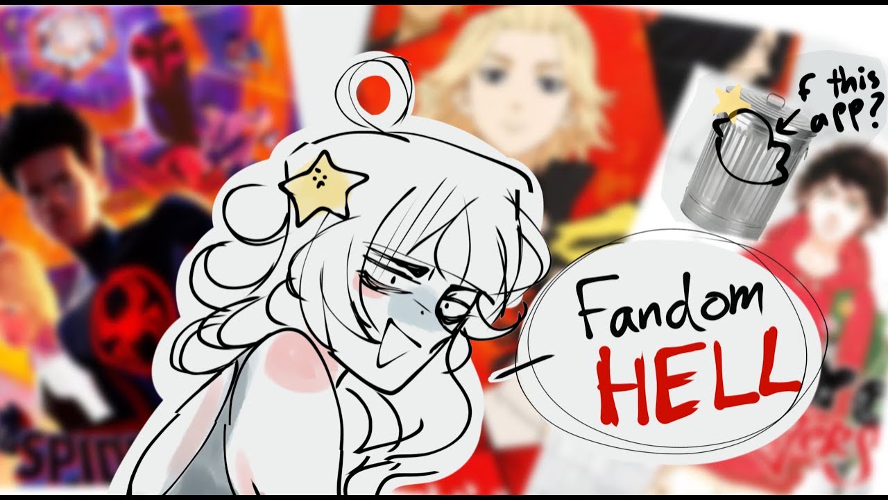As a small artist in fandoms, it's not always stress free. - YouTube