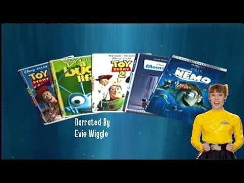 Pixar DVD Favourites 2004 Trailer Narrated By Evie Wiggle - YouTube