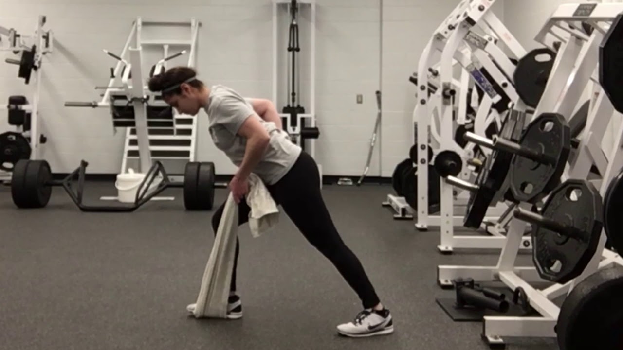 Single Arm Towel Row Iso Hold - YouTube
