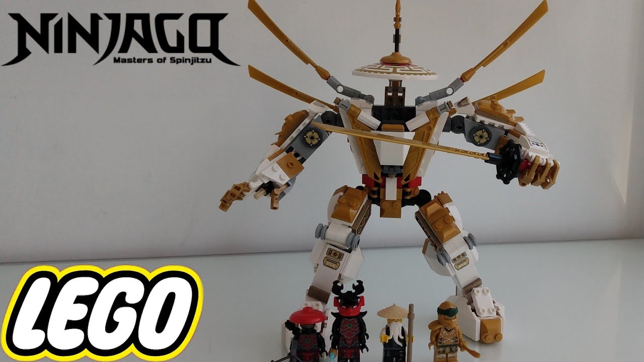 Lego Ninjago legacy/ 71702/ Golden mech/ lego speed build - YouTube