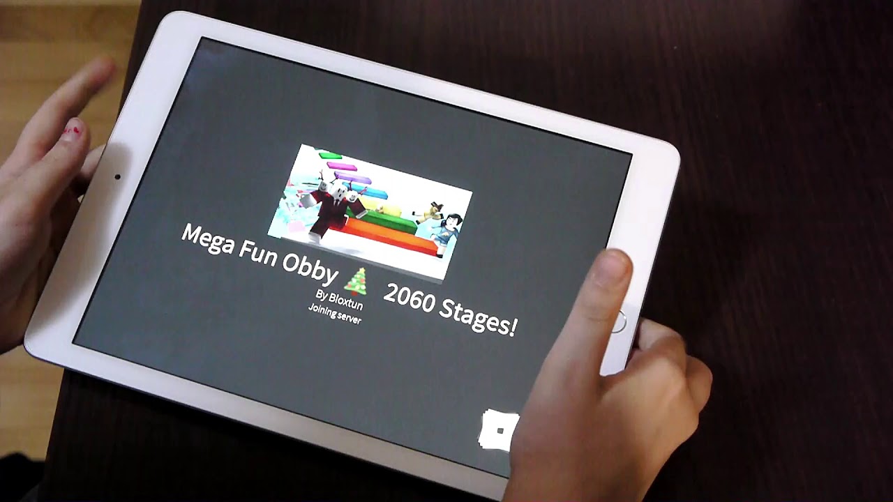 Playing ROBLOX and GACHA LIFE on IPAD - YouTube