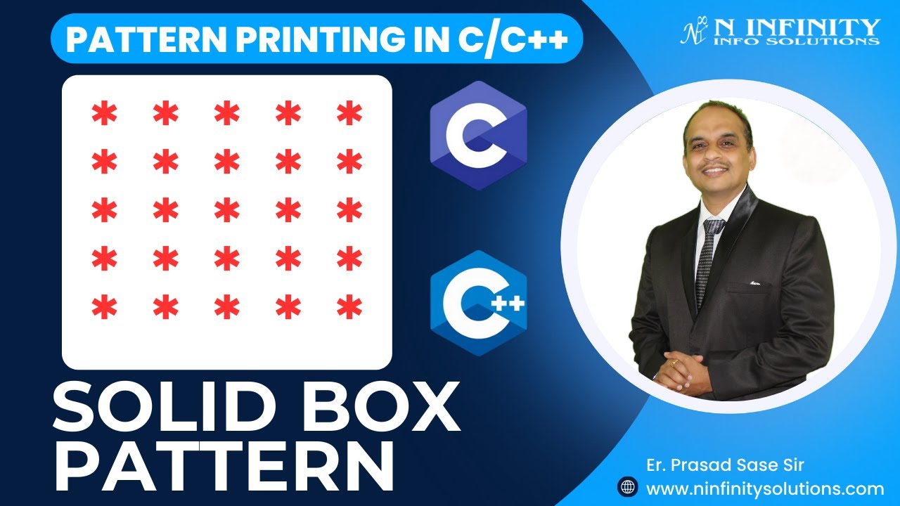 Pattern Printing in C/C++ | Session 02 | Solid Box Pattern Printing ...