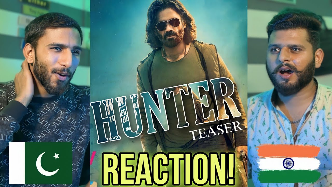 Pakistani Reaction, Hunter - Official Teaser 2023 | Suniel Shetty, Esha Deol, Rahul Dev - YouTube