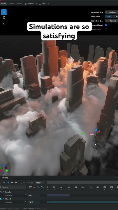 Particle simulations in Embergen are so satisfying #embergen #3ds max #architecture #vfx - YouTube