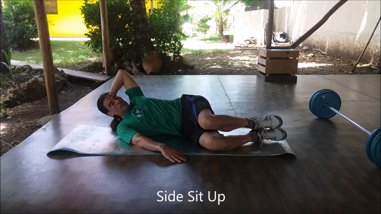 09 Side Sit Ups - YouTube