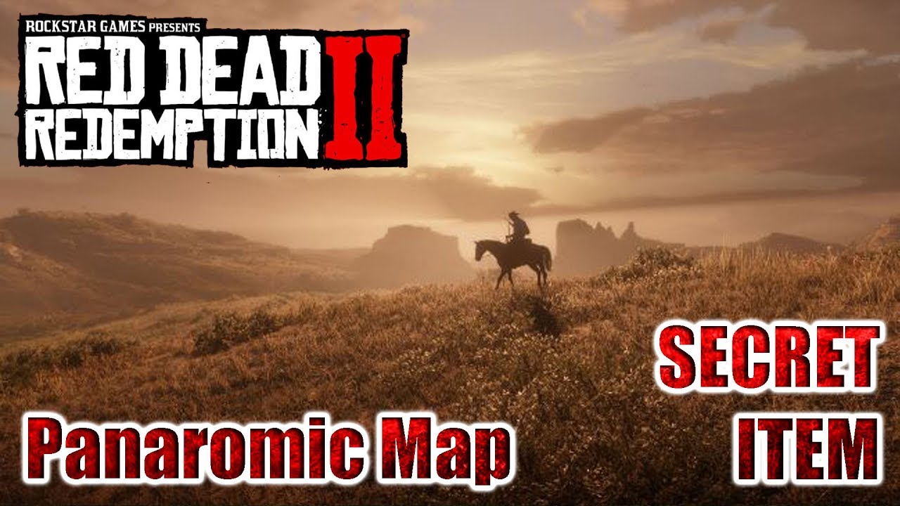 RDR2 – Panaromic Map – Item 23 – Türkçe – Red Dead Redemption 2 - YouTube