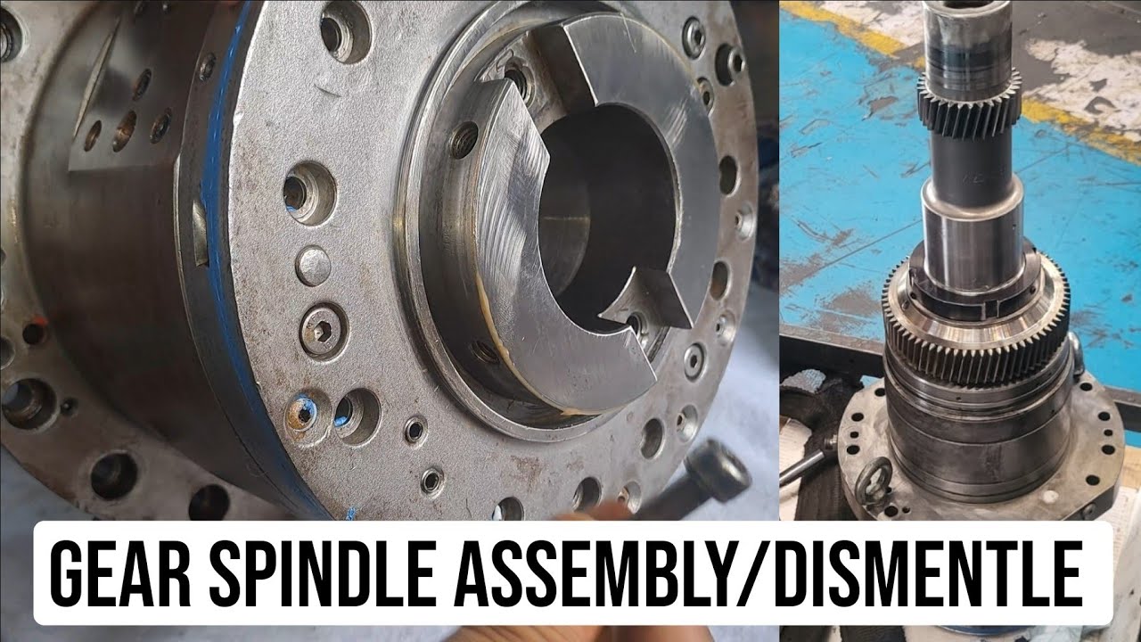 Gear spindle assembly # HMC# mechanical - YouTube